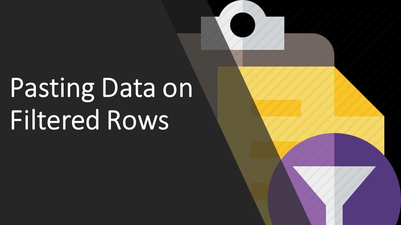 Pasting Data on Filtered Rows – Nurture Tech Academy